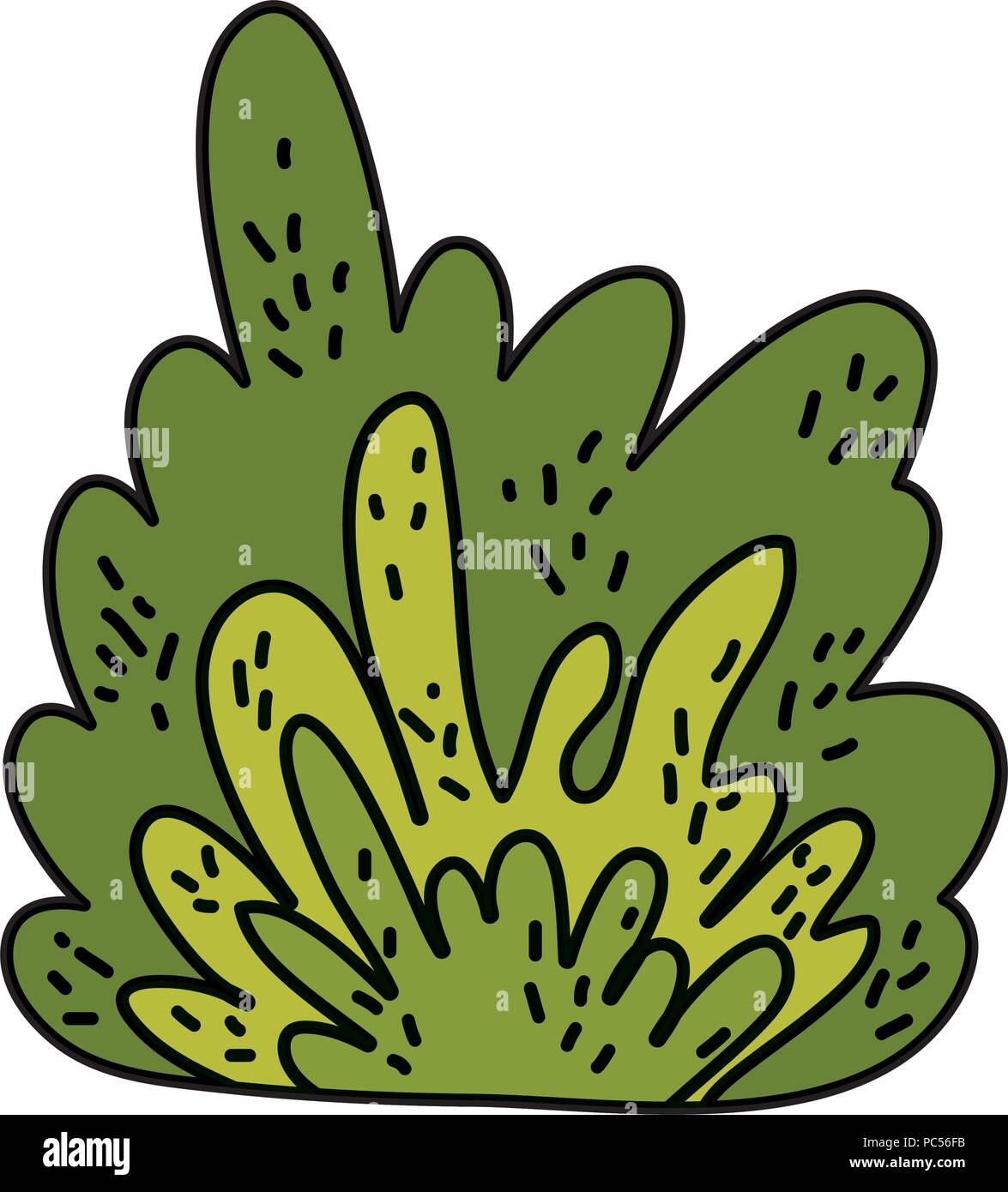 Tropical plants landscaping Stock Vector Images - Alamy