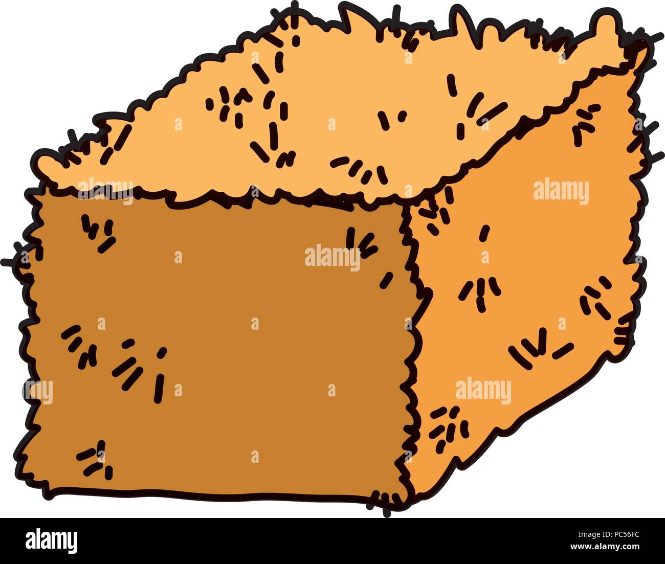 Hay haymaking Stock Vector Images - Alamy