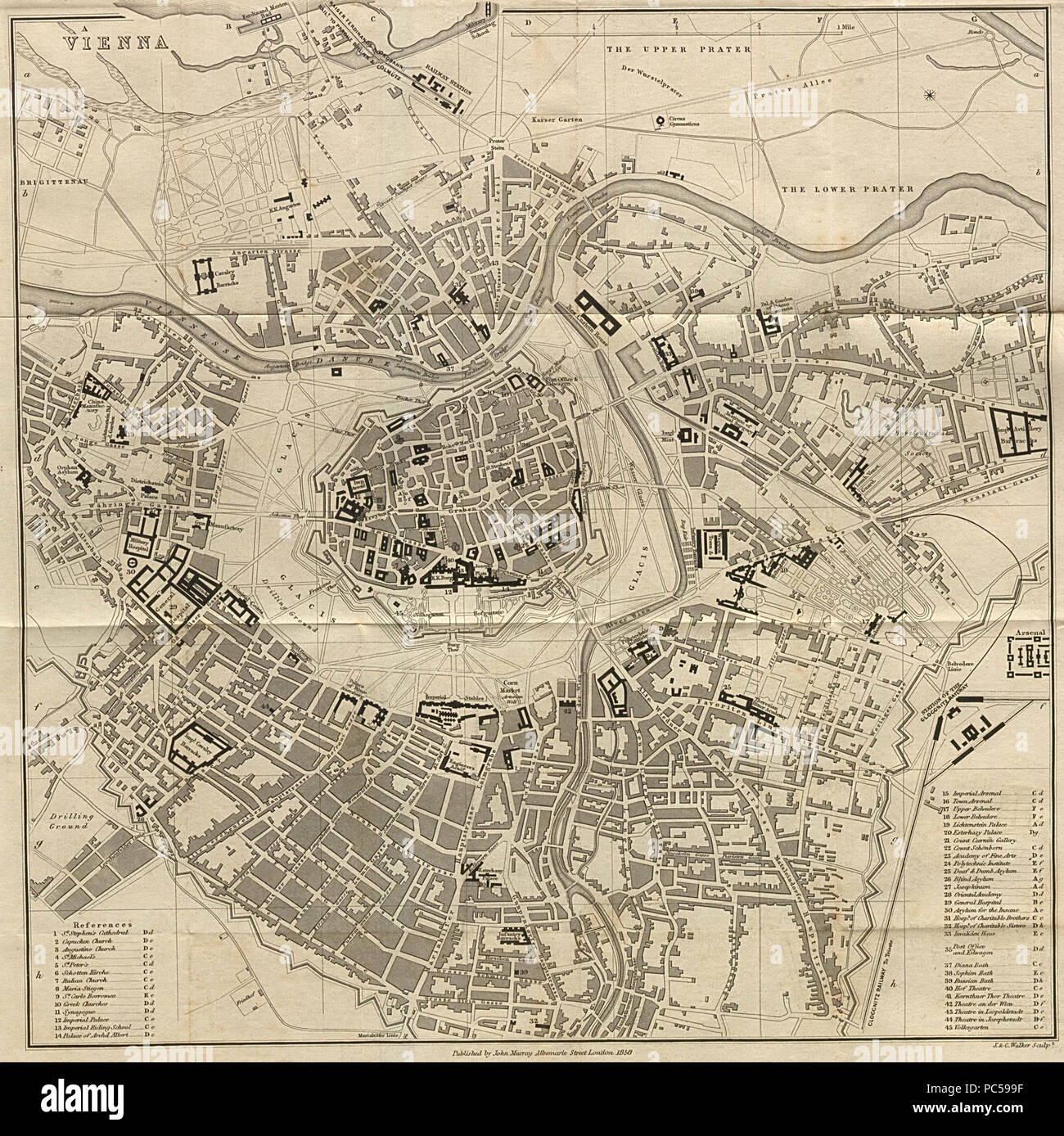 Vienna 1858 hi-res stock photography and images - Alamy