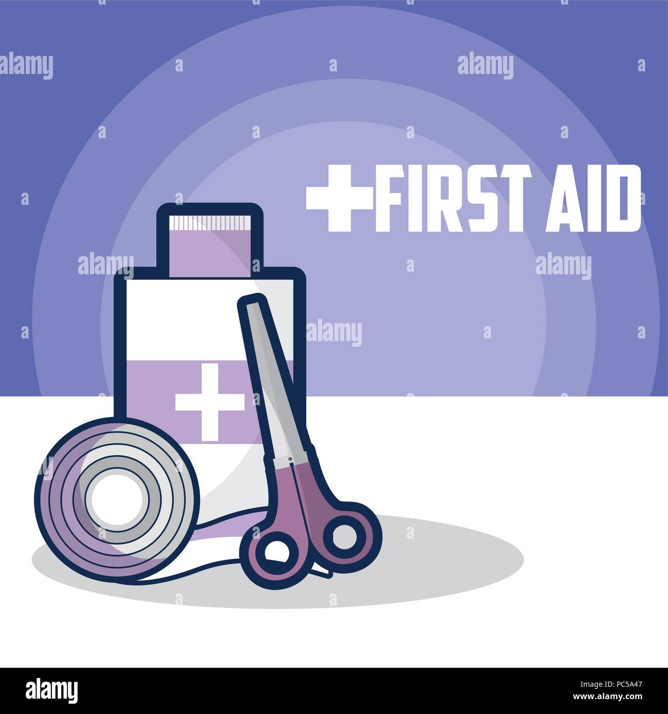 First aid scissor hi-res stock photography and images - Alamy
