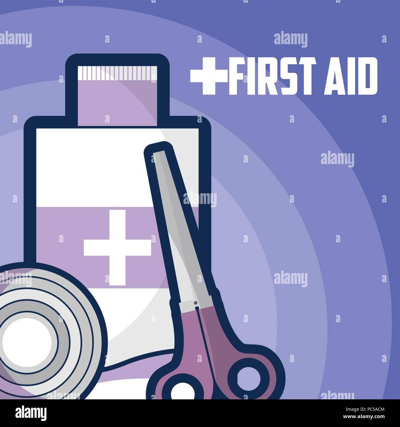 First aid scissor hi-res stock photography and images - Alamy