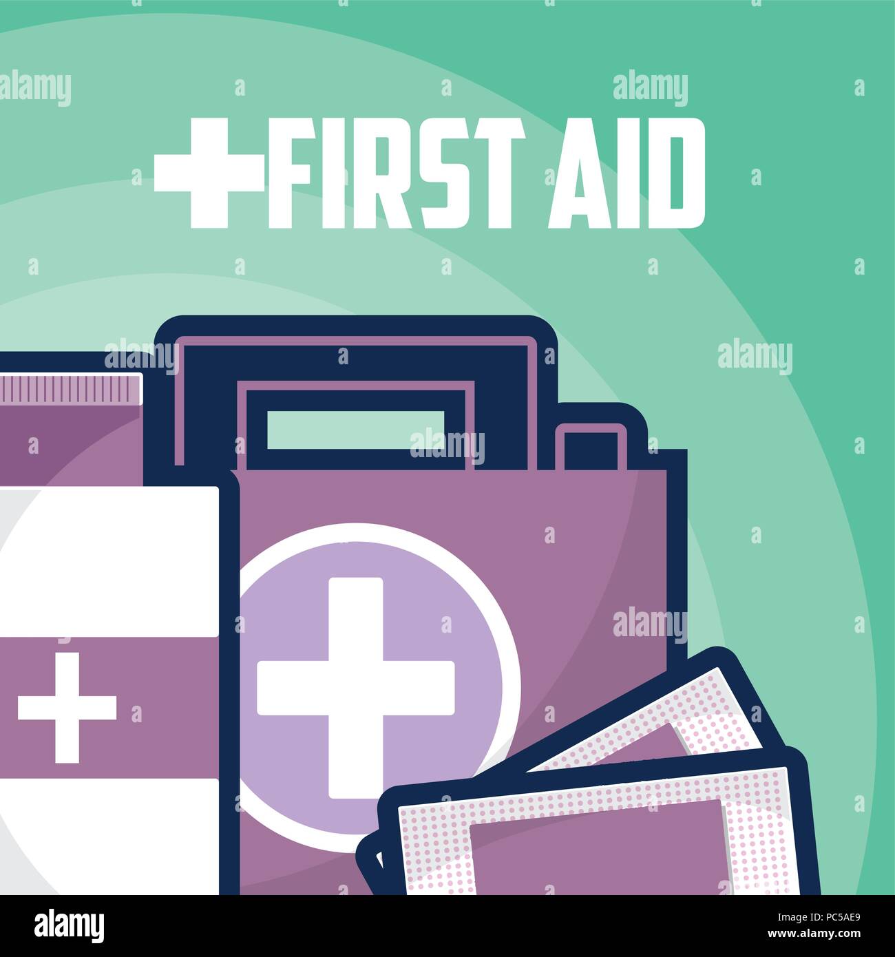 Medical first aid Stock Vector Image & Art - Alamy