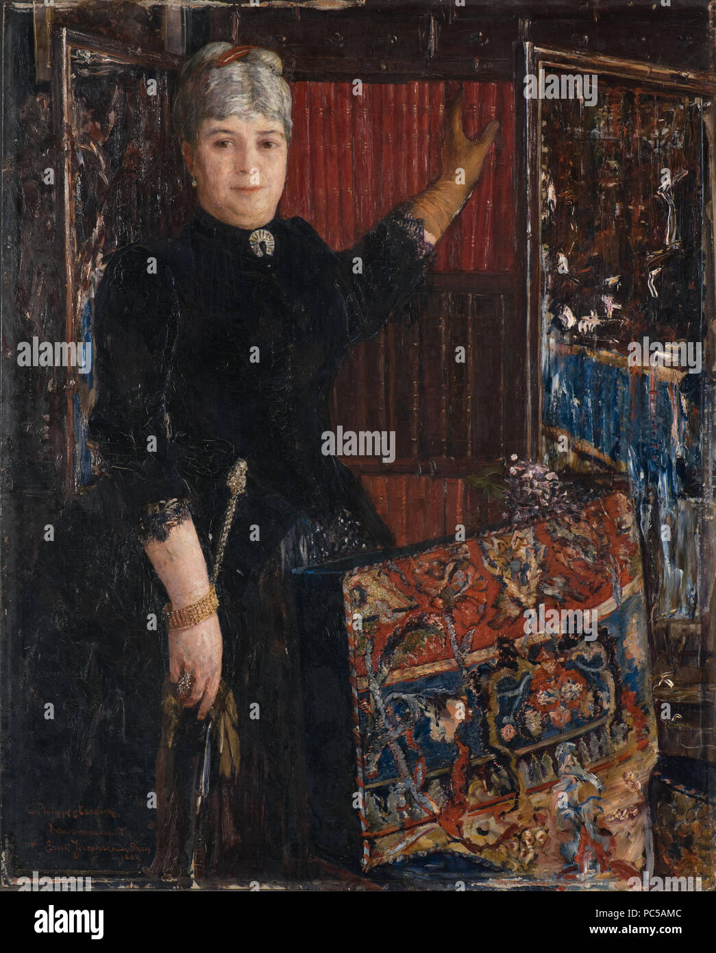 64 Mrs Caroline Schloss (Ernst Josephson) - Nationalmuseum - 18876 ...