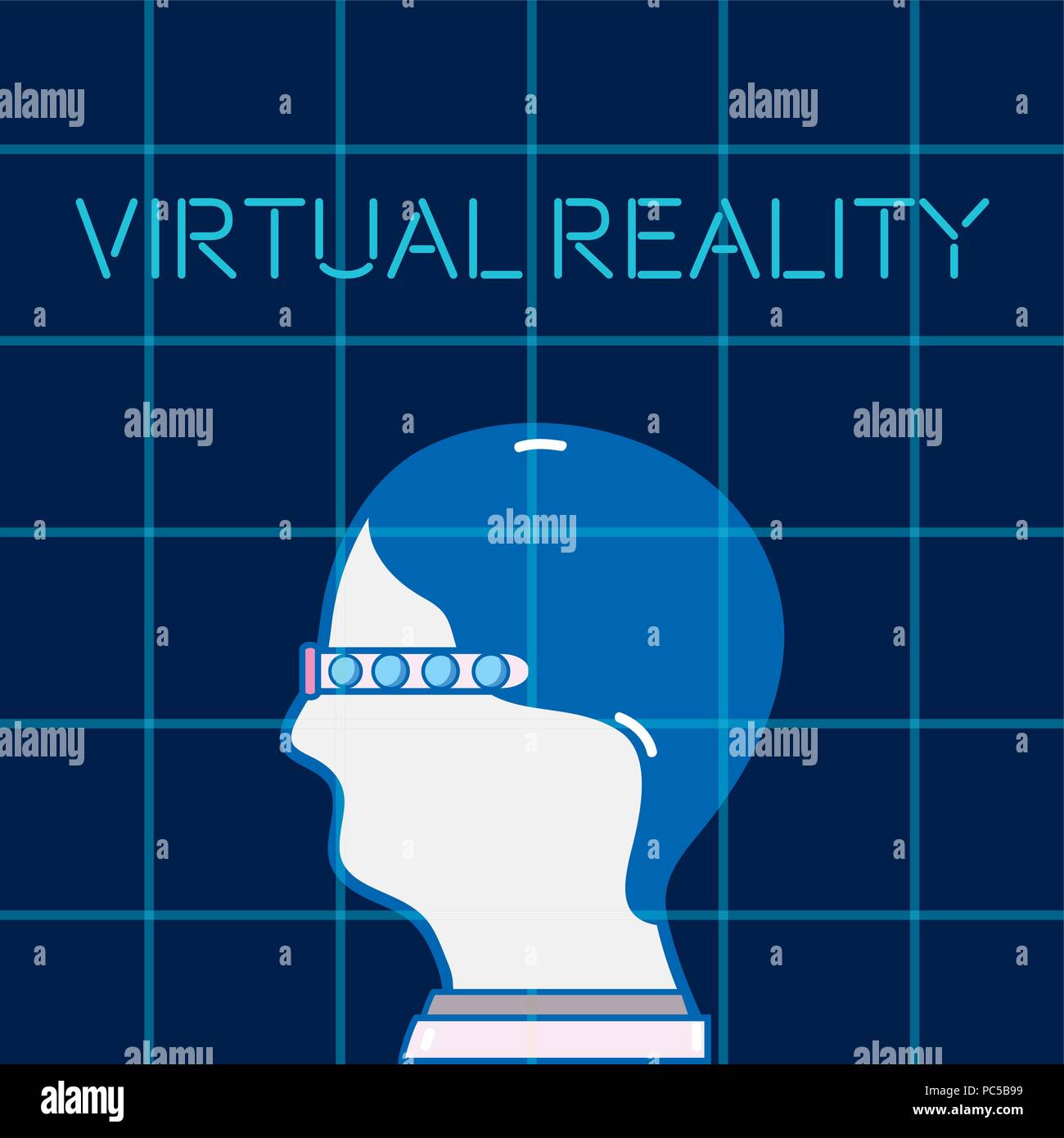 Virtual studio display Stock Vector Images - Alamy