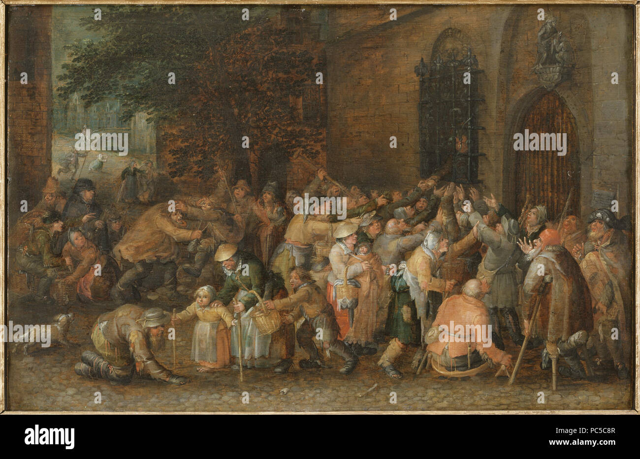 23 Distributing Alms (David Vinckboons) - Nationalmuseum - 17682 Stock ...