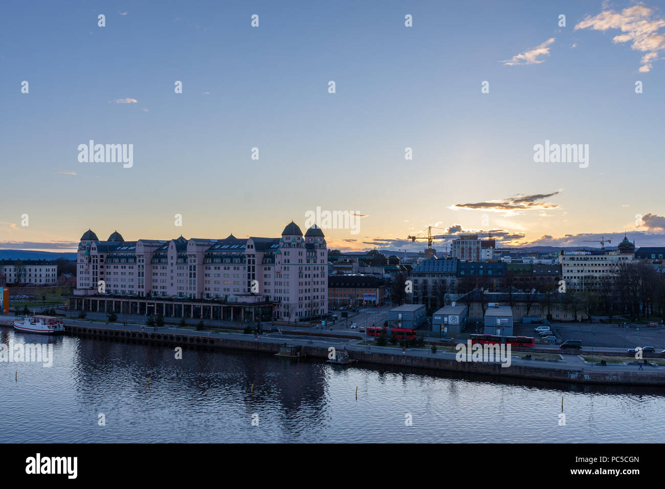 Oslo Opera House Sunset High Resolution Stock Photography and Images ...
