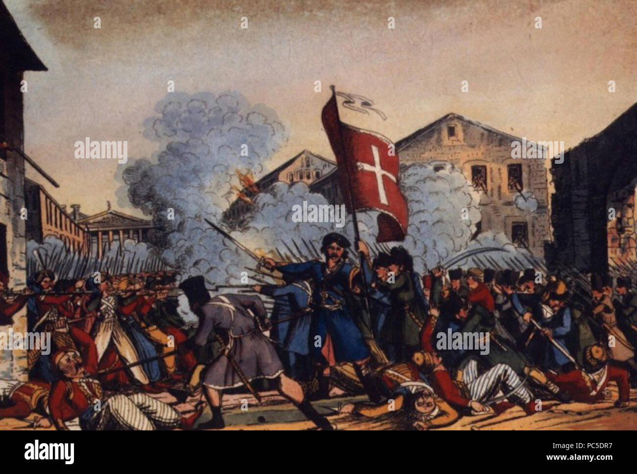666 Η πολιορκία της Τριπολιτσάς Stock Photo - Alamy