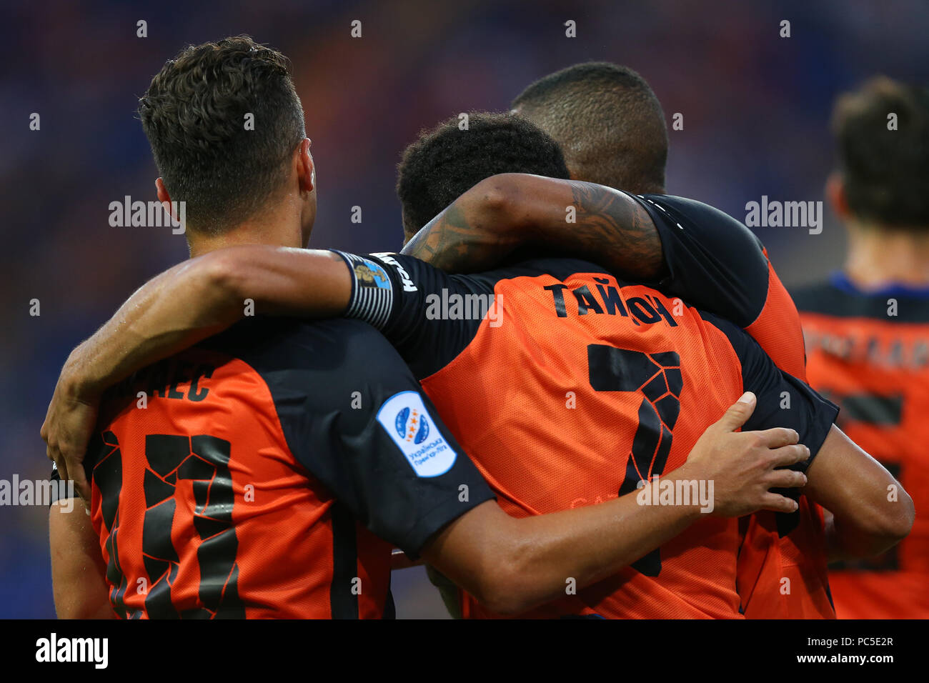 JULY 29, 2018 - KHARKIV, UKRAINE: Captain Taison Barcellos Freda ...