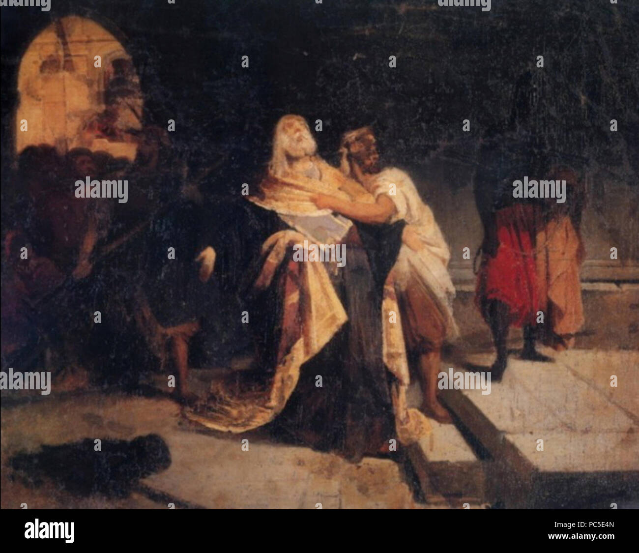 666 Ο απαγχονισμός του Γρηγορίου του Ε' Stock Photo - Alamy