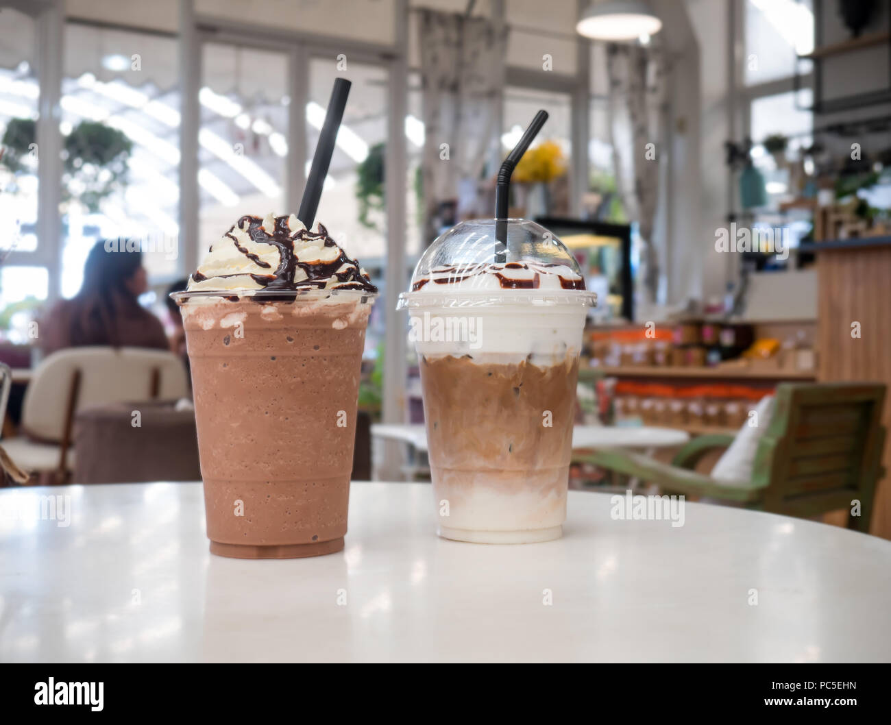 Coffee frappuccino hi-res stock photography and images - Alamy