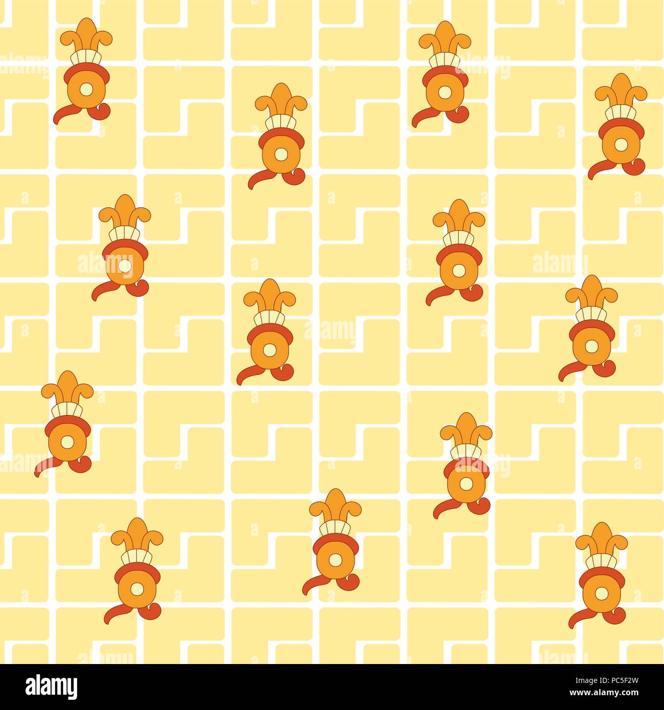 Mexican sculpture Stock Vector Images - Alamy