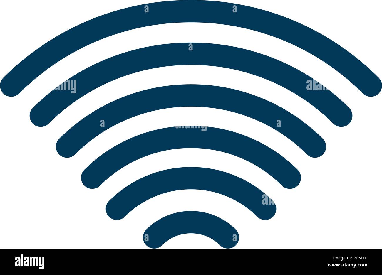 digital wifi signal connection technology Stock Vector Image & Art - Alamy