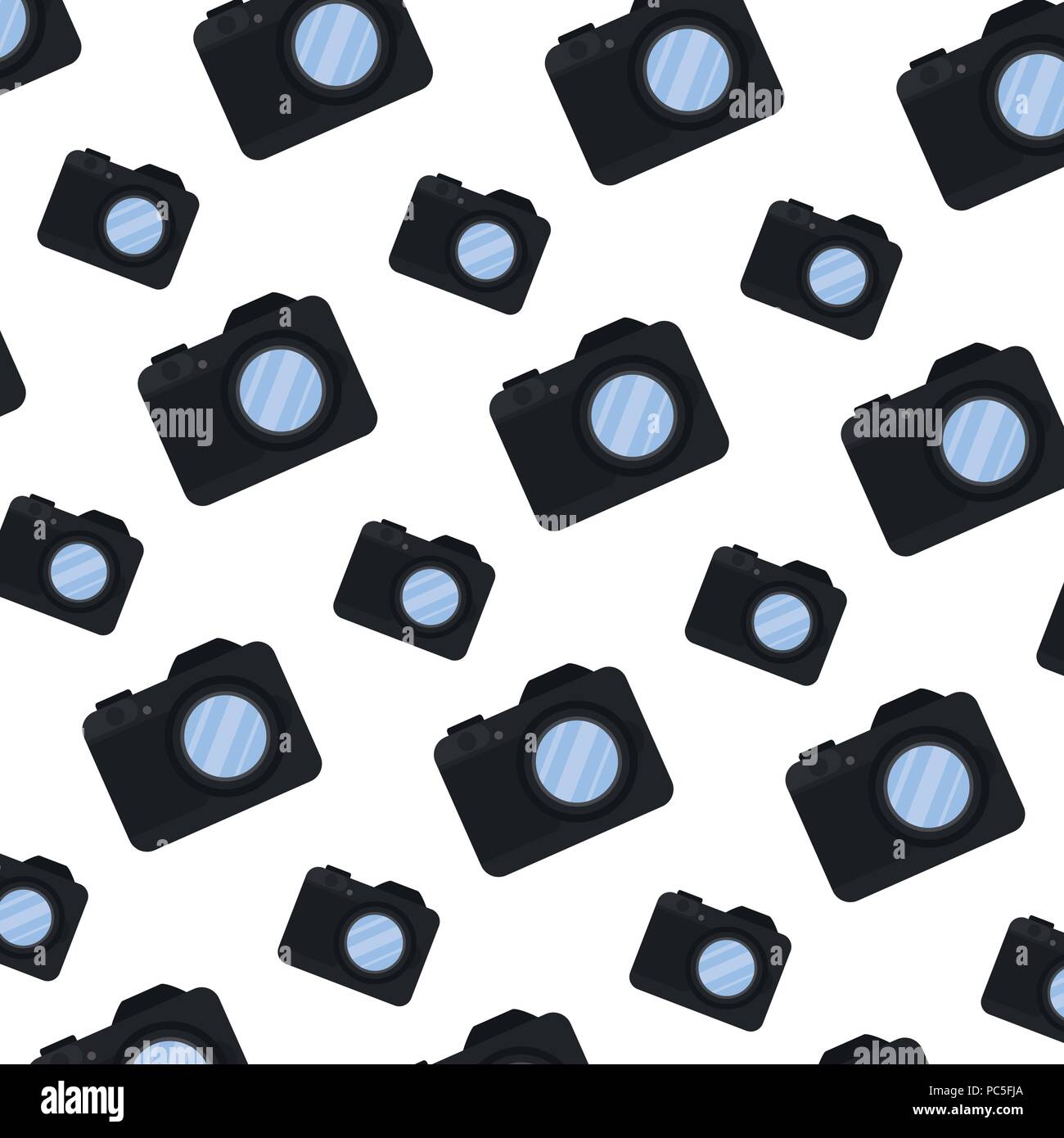 digital camera electronic equipment background Stock Vector Image & Art ...