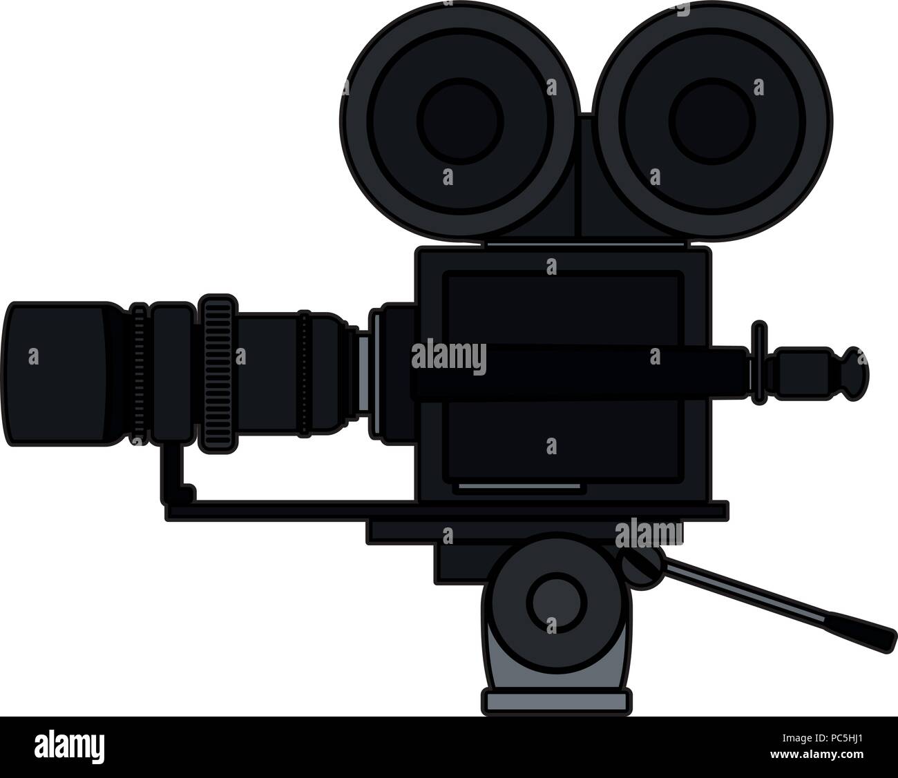 color digital video recorder equipment technology Stock Vector Image ...