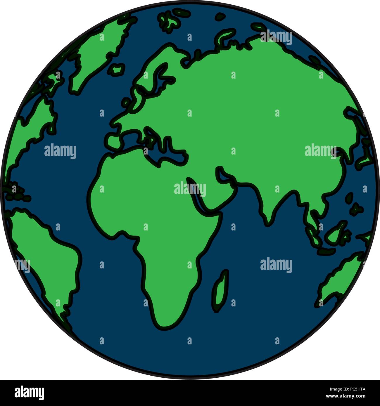 color global earth planet geography map Stock Vector Image & Art - Alamy