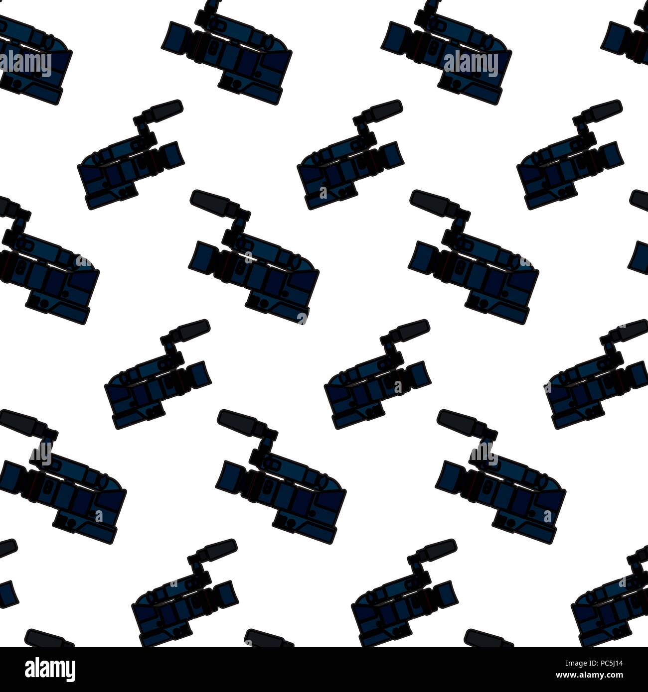 color video camera recorder equipment background Stock Vector Image ...