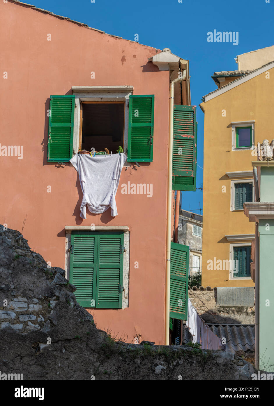 Colourful washing drying outside hi-res stock photography and images ...