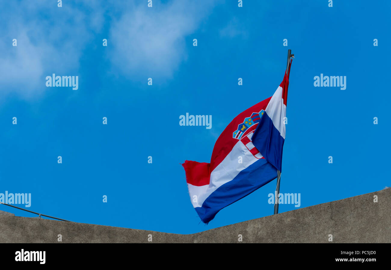 Flag of Croatia Stock Photo - Alamy