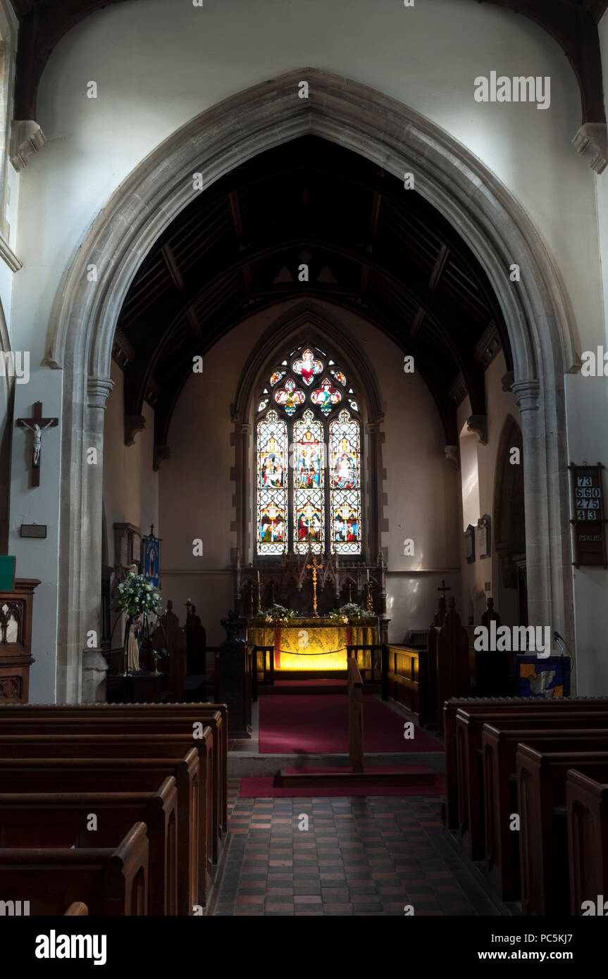 St. Mary`s Church, Welford, Northamptonshire, England, UK Stock Photo ...