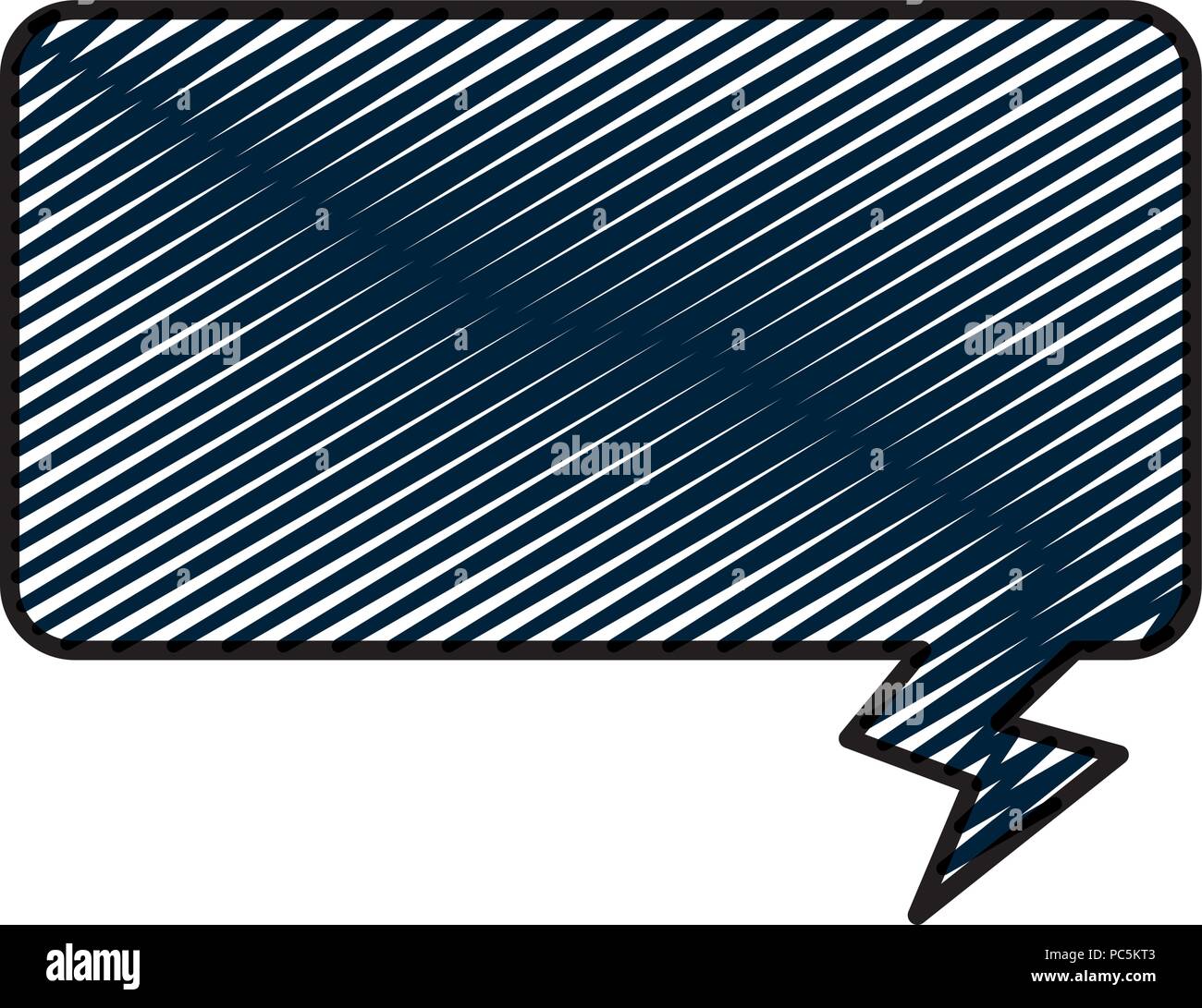 doodle chat bubble text information message Stock Vector Image & Art ...