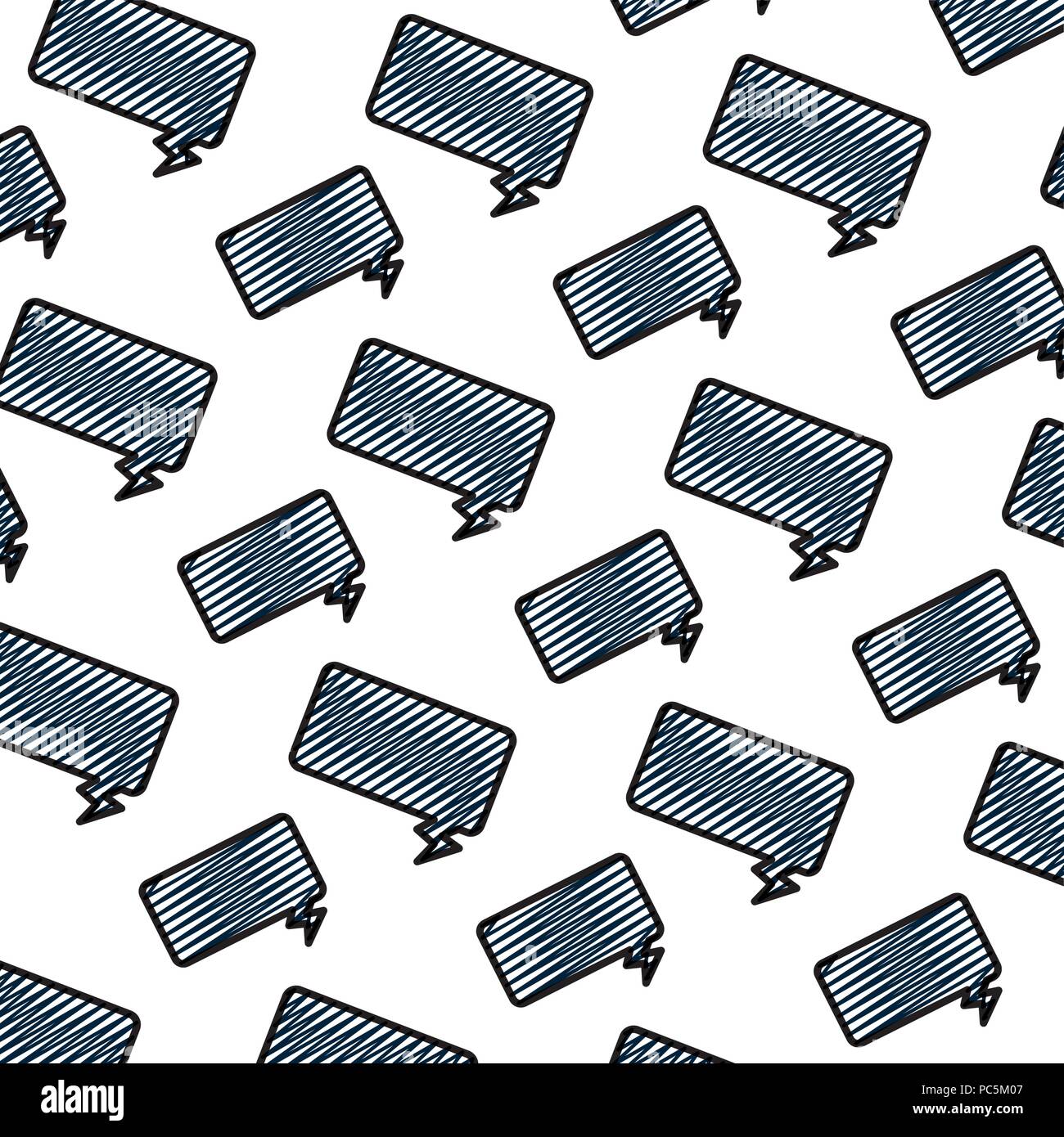 doodle chat bubble text information background Stock Vector Image & Art ...
