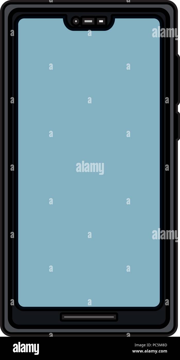 color electronic smartphone screen communication technology Stock ...