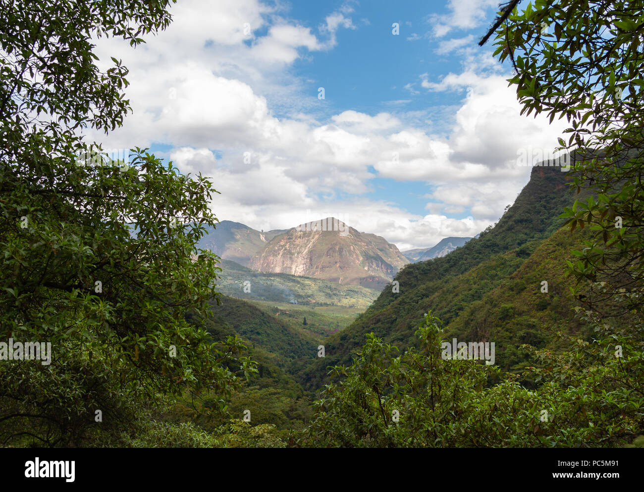 The andes mountains in the Amazonas region of Peru Stock Photo - Alamy