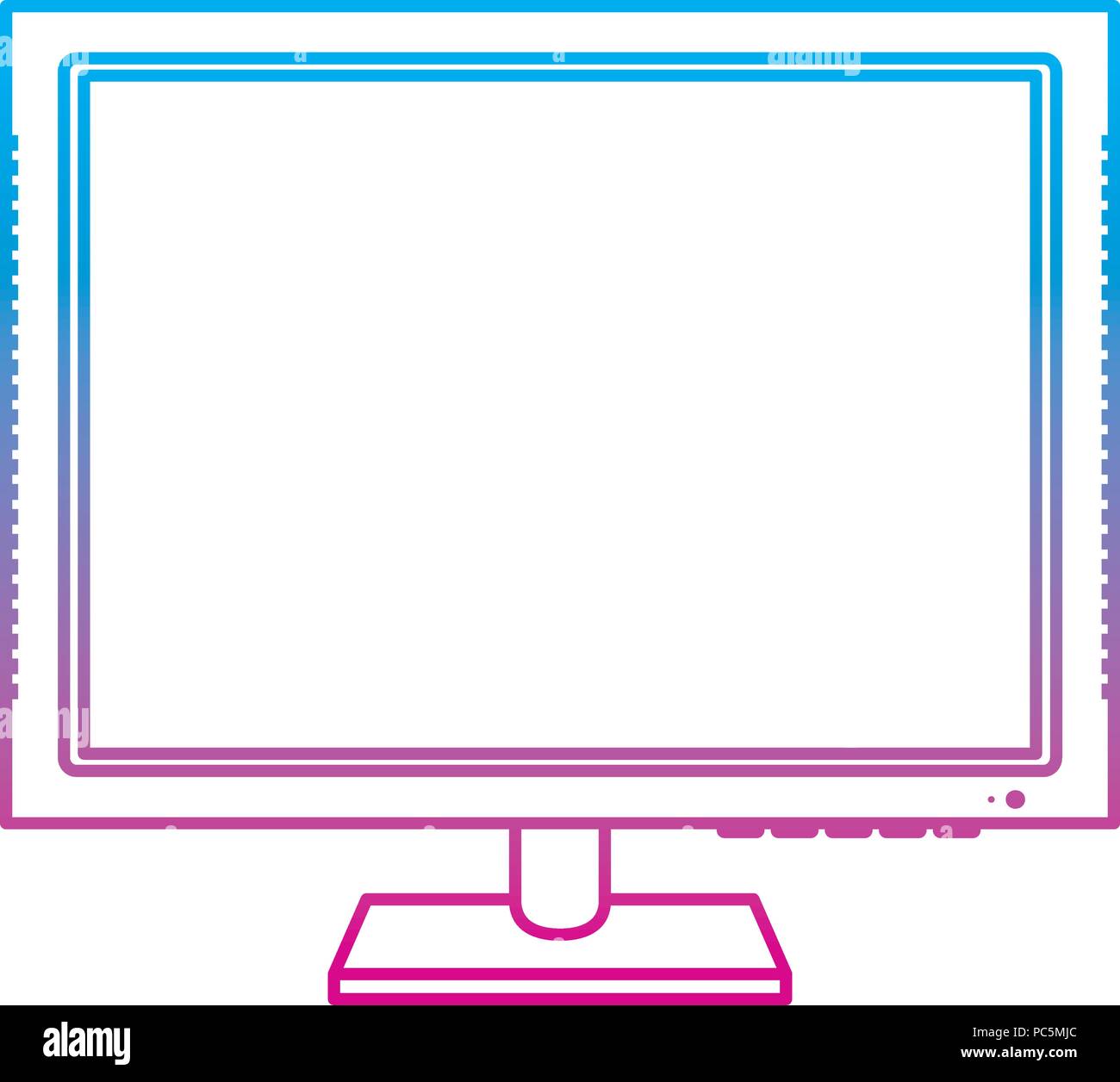 degraded line electronic computer screen technology information Stock ...