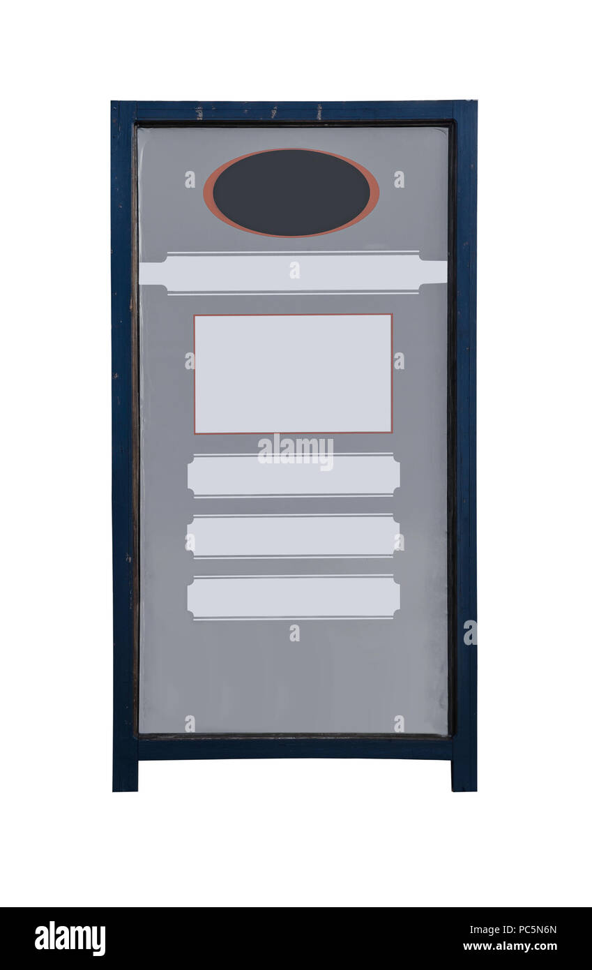 Stand for ads Stock Photo - Alamy