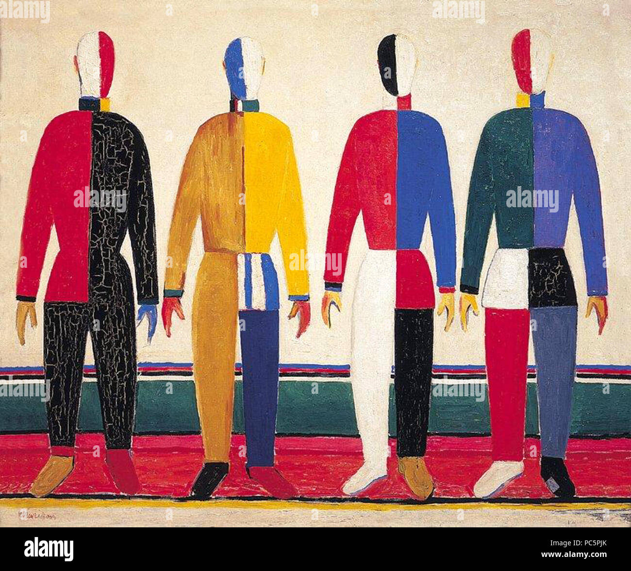 688 Спортсмены. 1930-1931. ГРМ Stock Photo - Alamy