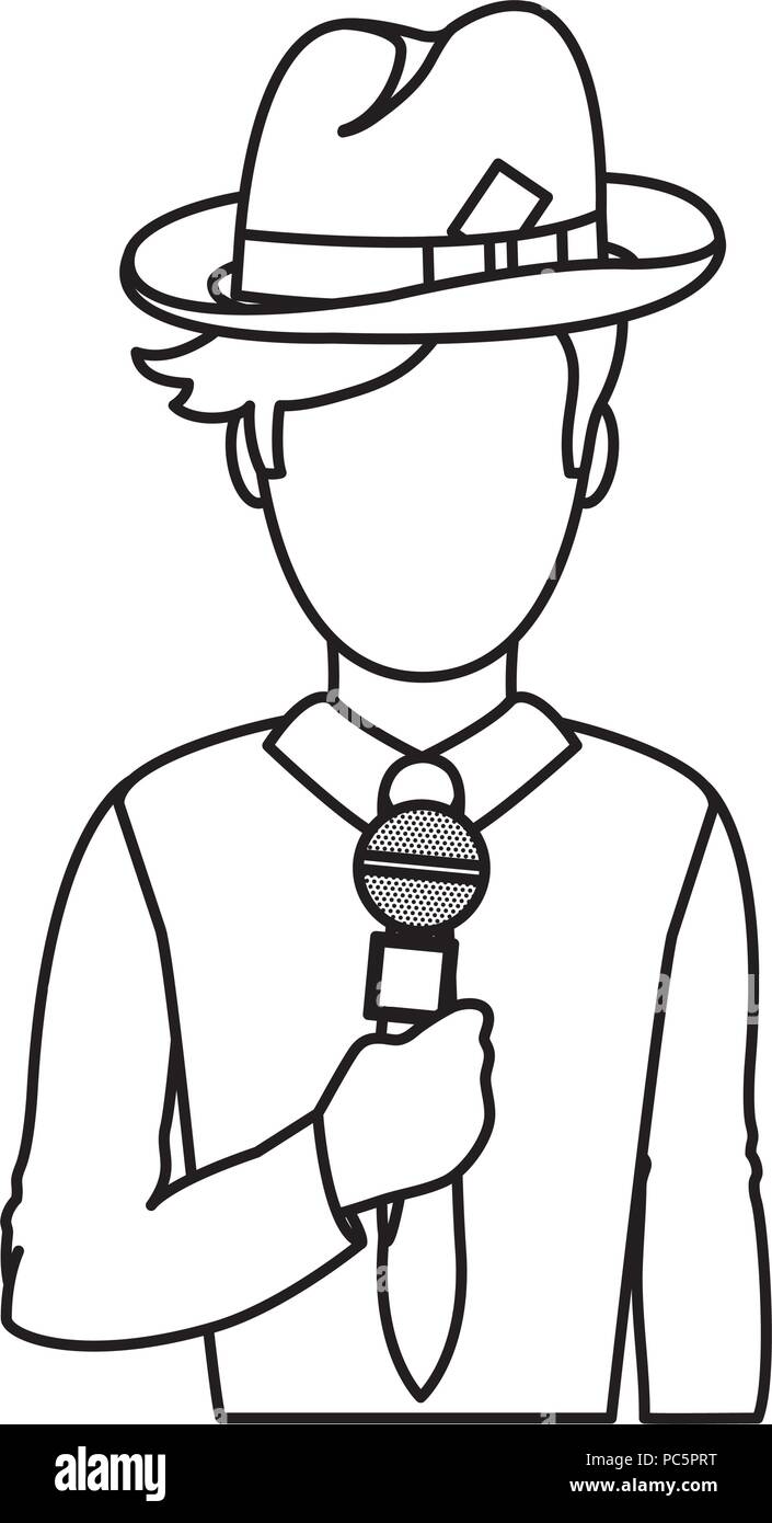 Journalist hat hi-res stock photography and images - Alamy