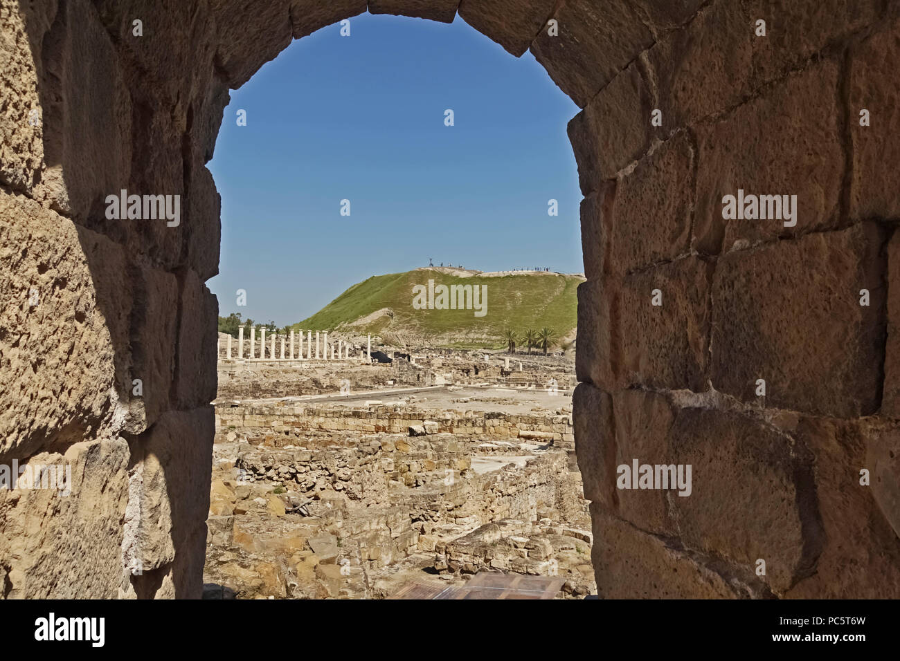 Beth shean gate hi-res stock photography and images - Alamy