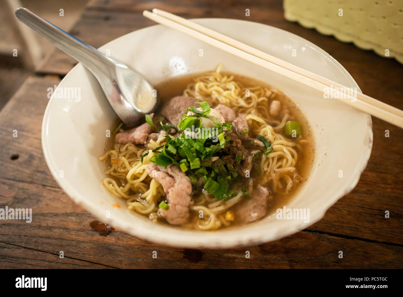 Traditional thai chicken bowl hi-res stock photography and images - Alamy