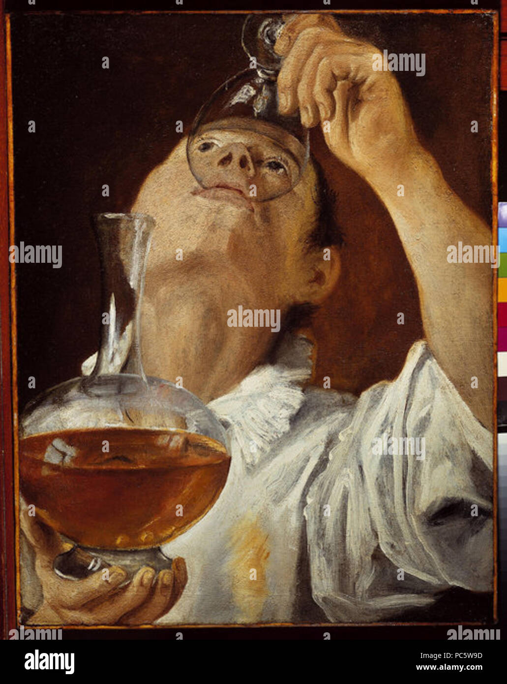 8 Annibale Carracci ragazzo che beve Stock Photo - Alamy