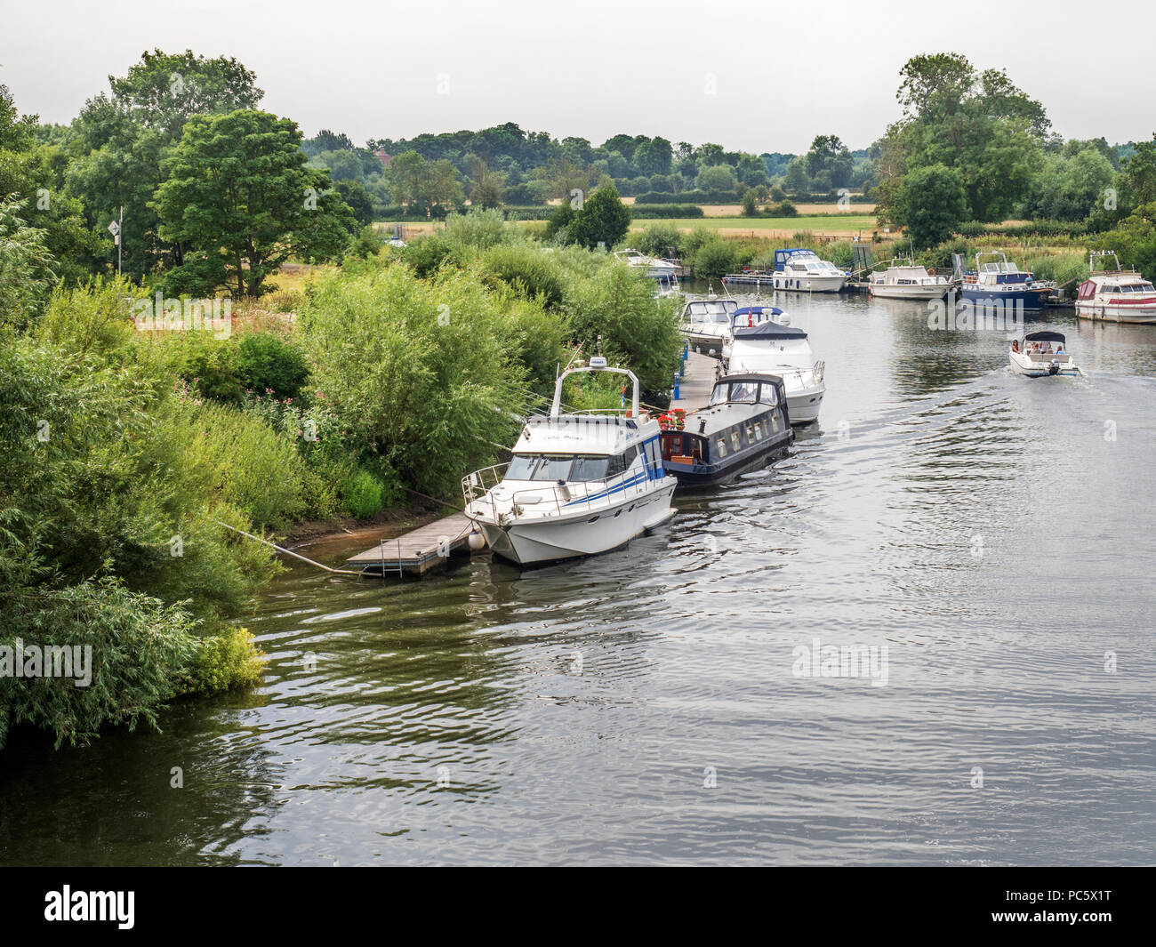 Naburn boat moorings hi-res stock photography and images - Alamy
