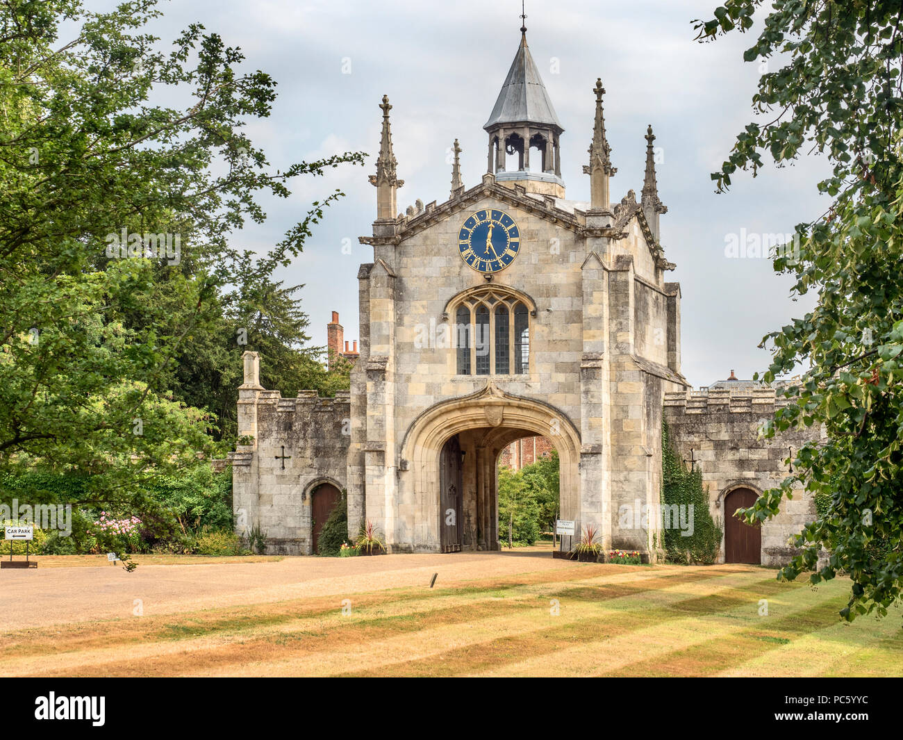 Gatehouse at Bishopthorpe Palace residence of the Archbishop of York at ...