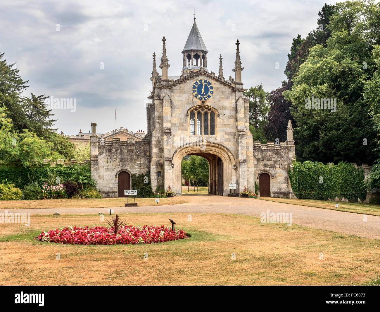 Gatehouse at Bishopthorpe Palace residence of the Archbishop of York at ...