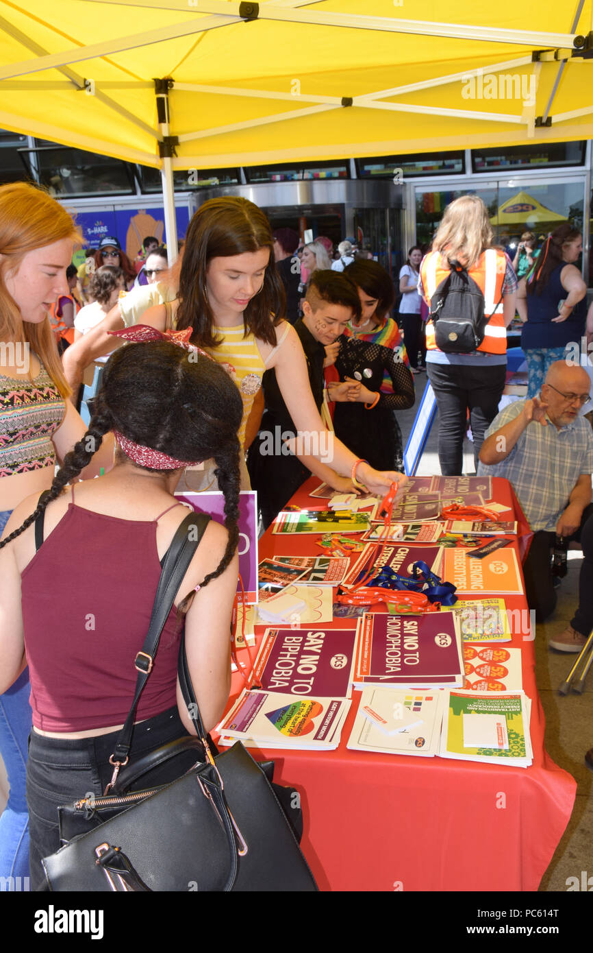 Information stall hi-res stock photography and images - Alamy