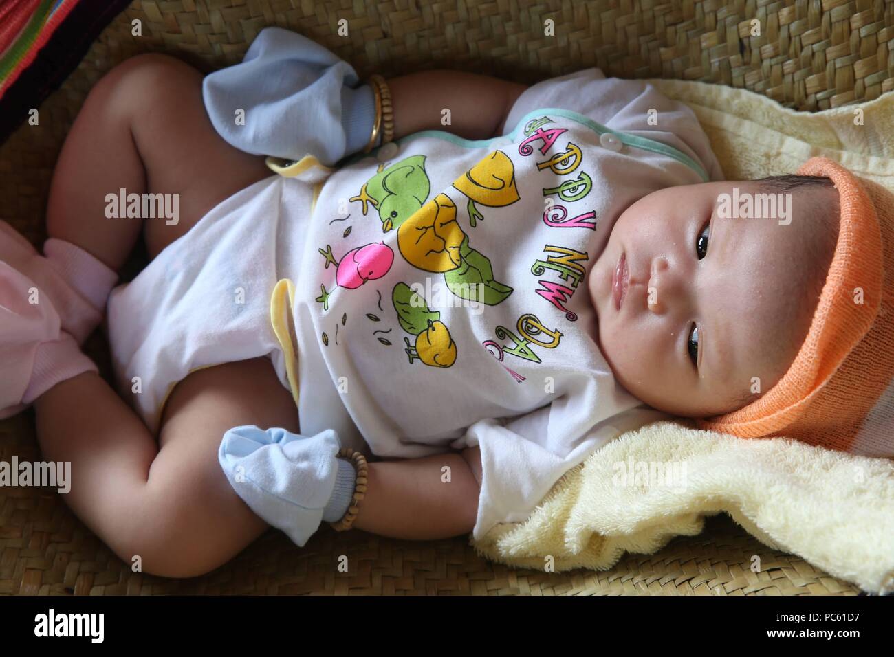 Vietnamese Newborn Baby