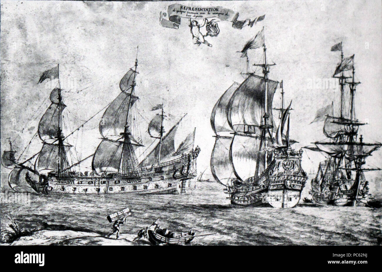 1700's european ships hi-res stock photography and images - Alamy