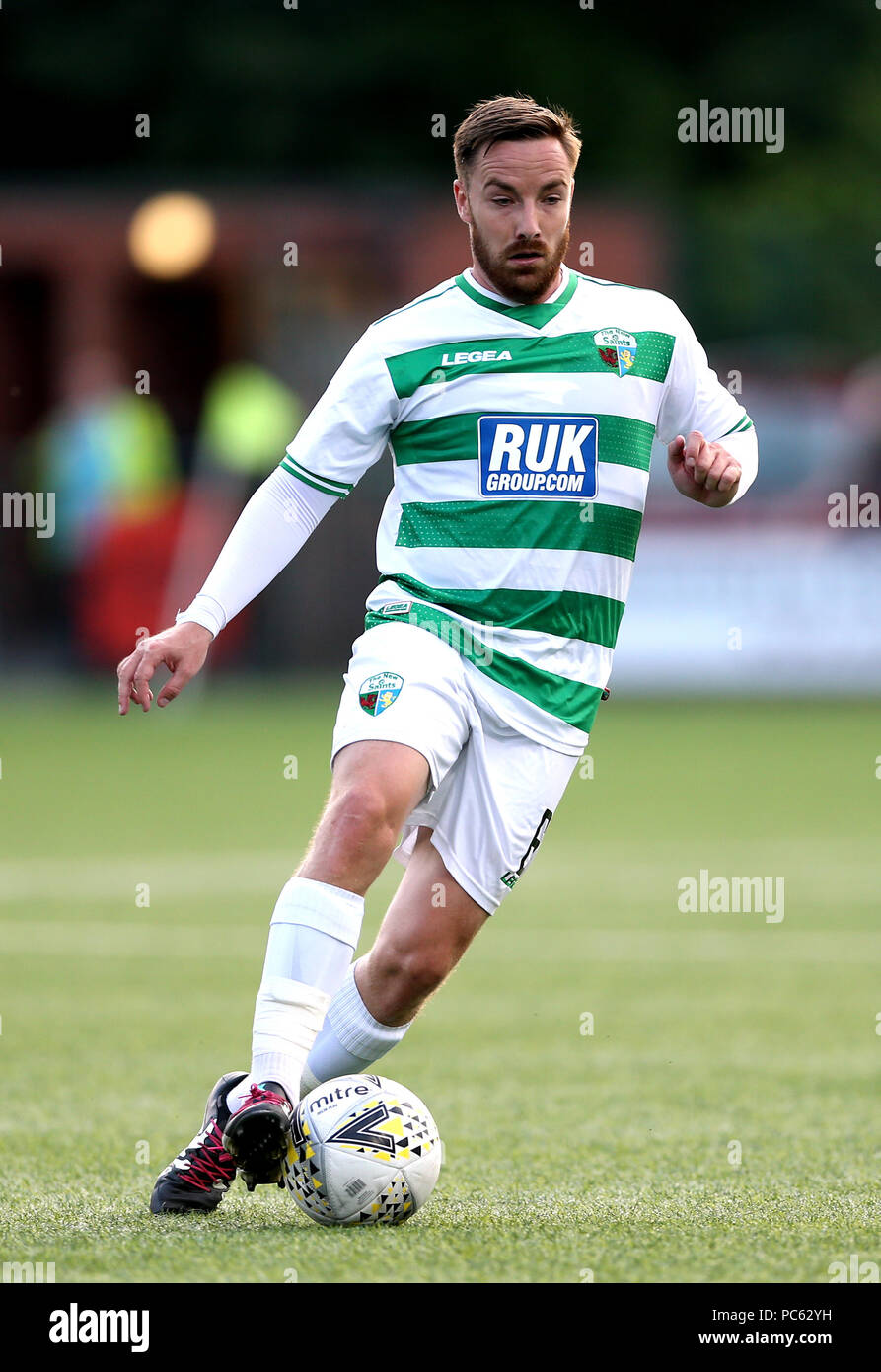 Jon Routledge, The New Saints Stock Photo - Alamy