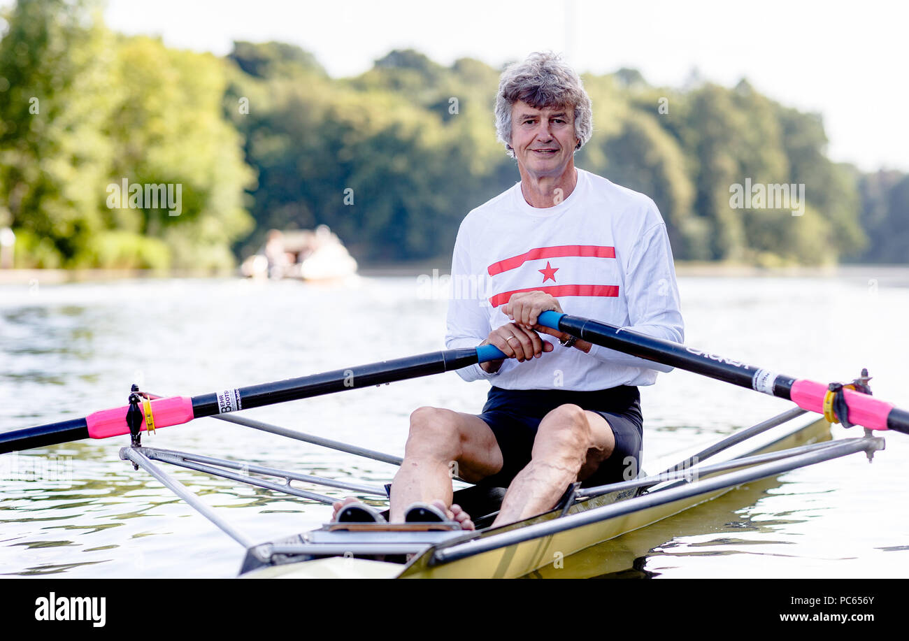 25 July 2018, Germany, Luebeck: The five-time rowing world champion ...