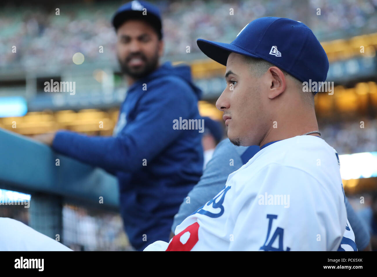 Los Angeles, CA, USA. 30th July, 2018. Los Angeles Dodgers shortstop ... Los Angeles, CA, USA. 30th July, 2018. Los Angeles Dodgers shortstop ...