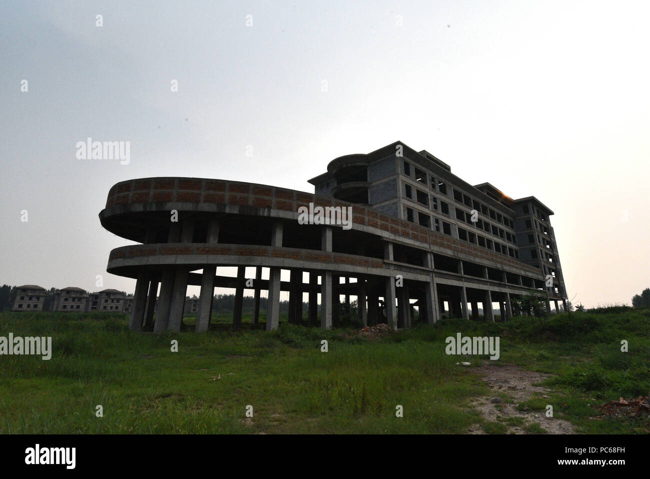 Binzh, Binzh, China. 1st Aug, 2018. Binzhou, CHINA-The Titanic shaped ...