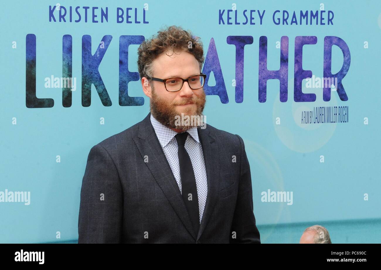 Los Angeles, CA, USA. 31st July, 2018. Seth Rogen at arrivals for LIKE ...