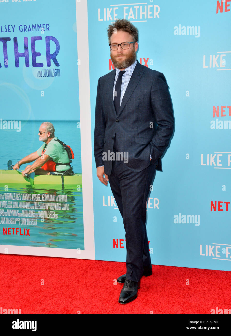 Los Angeles, USA. 31st July 2018.Seth Rogen at the Los Angeles premiere ...
