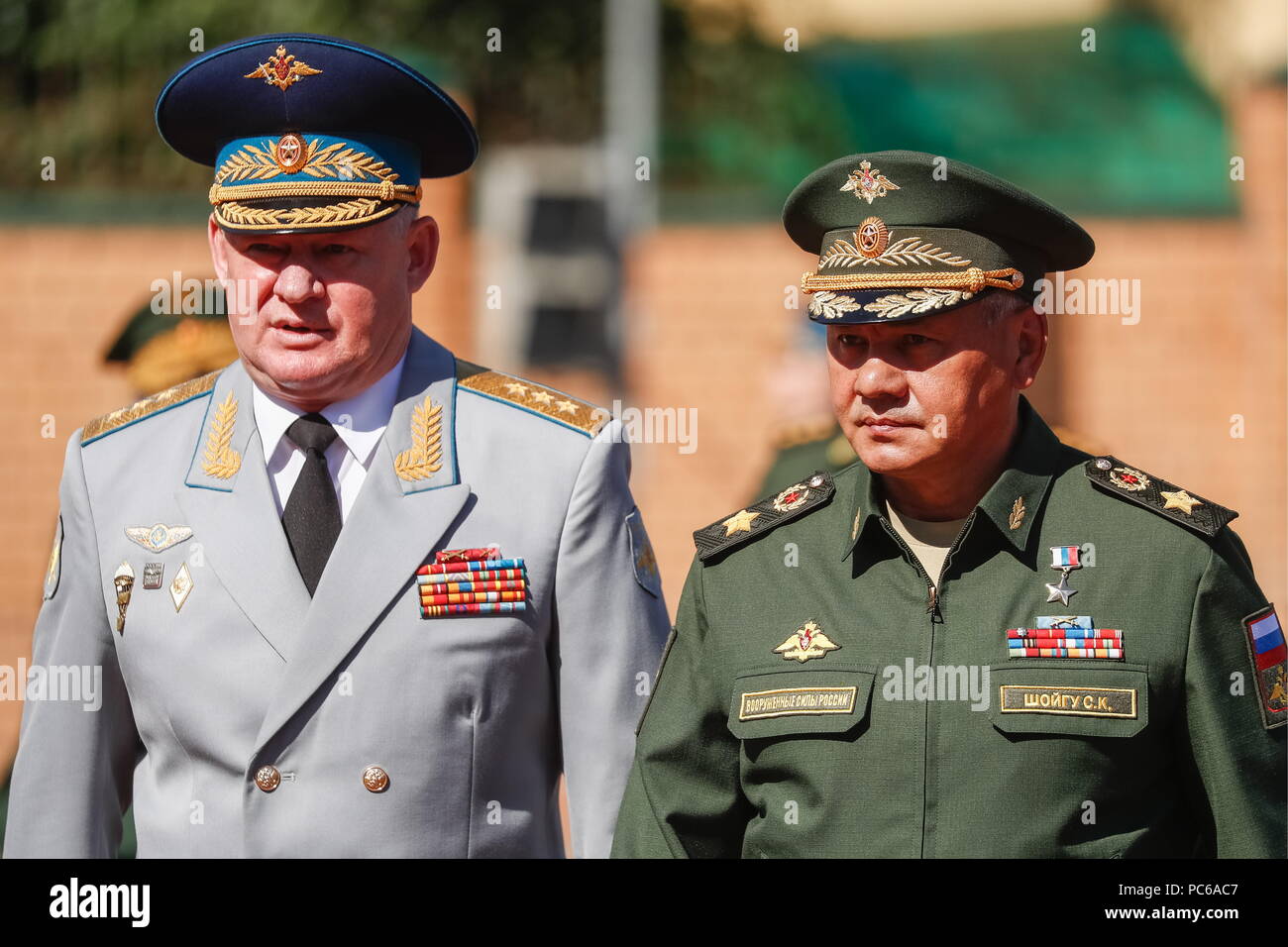 The Commander Of The Russian Airborne Troops High Resolution Stock ...