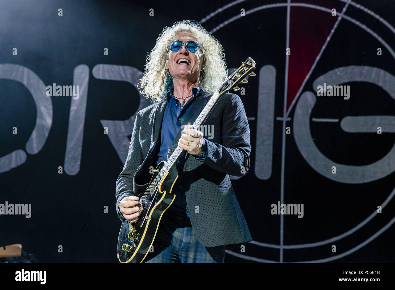 San Diego, California, USA. 31st July, 2018. BRUCE WATSON of Foreigner ...