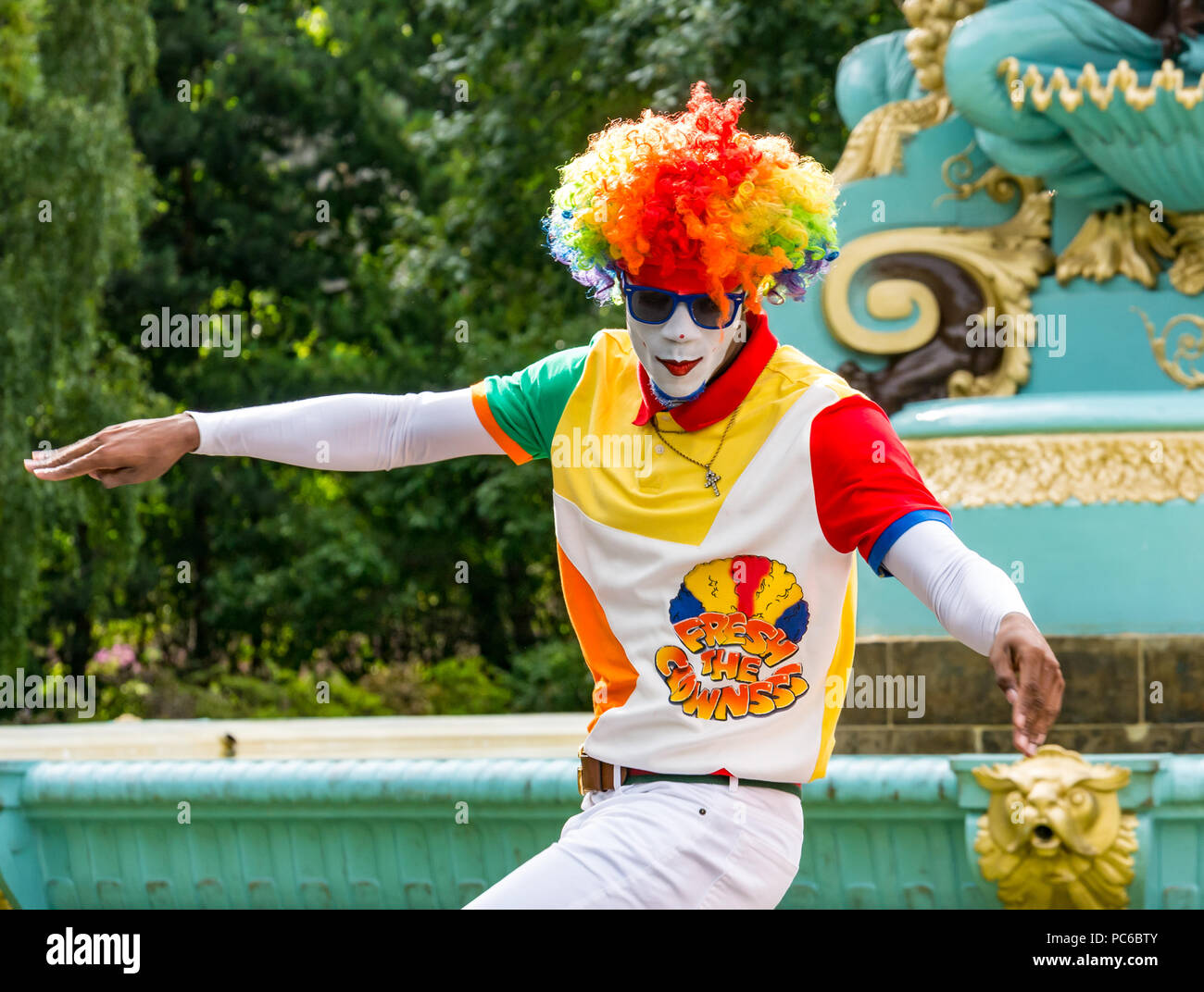 Edinburgh Fringe Festival, Edinburgh, UK. 1st August 2018. Princes ...