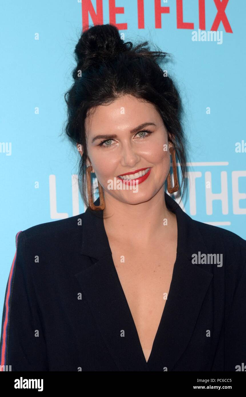 Los Angeles, CA, USA. 31st July, 2018. Amber Hodgkiss at arrivals for ...